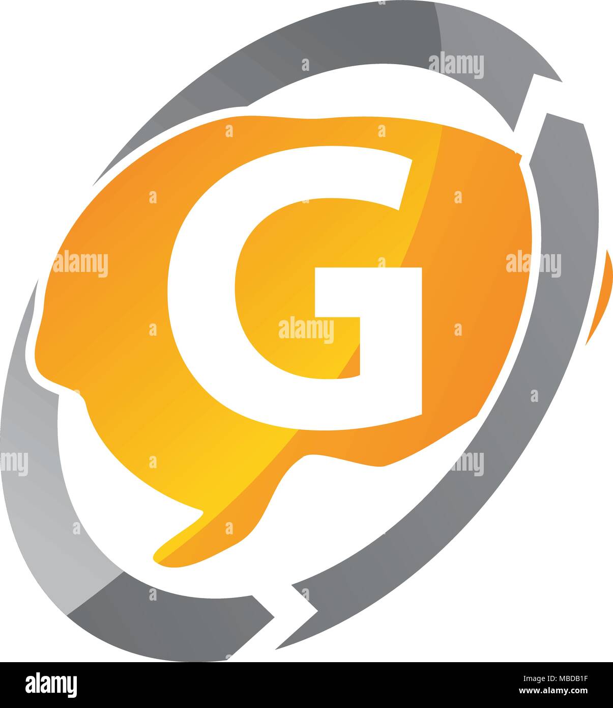 Big g logo Stock Vector Images - Alamy