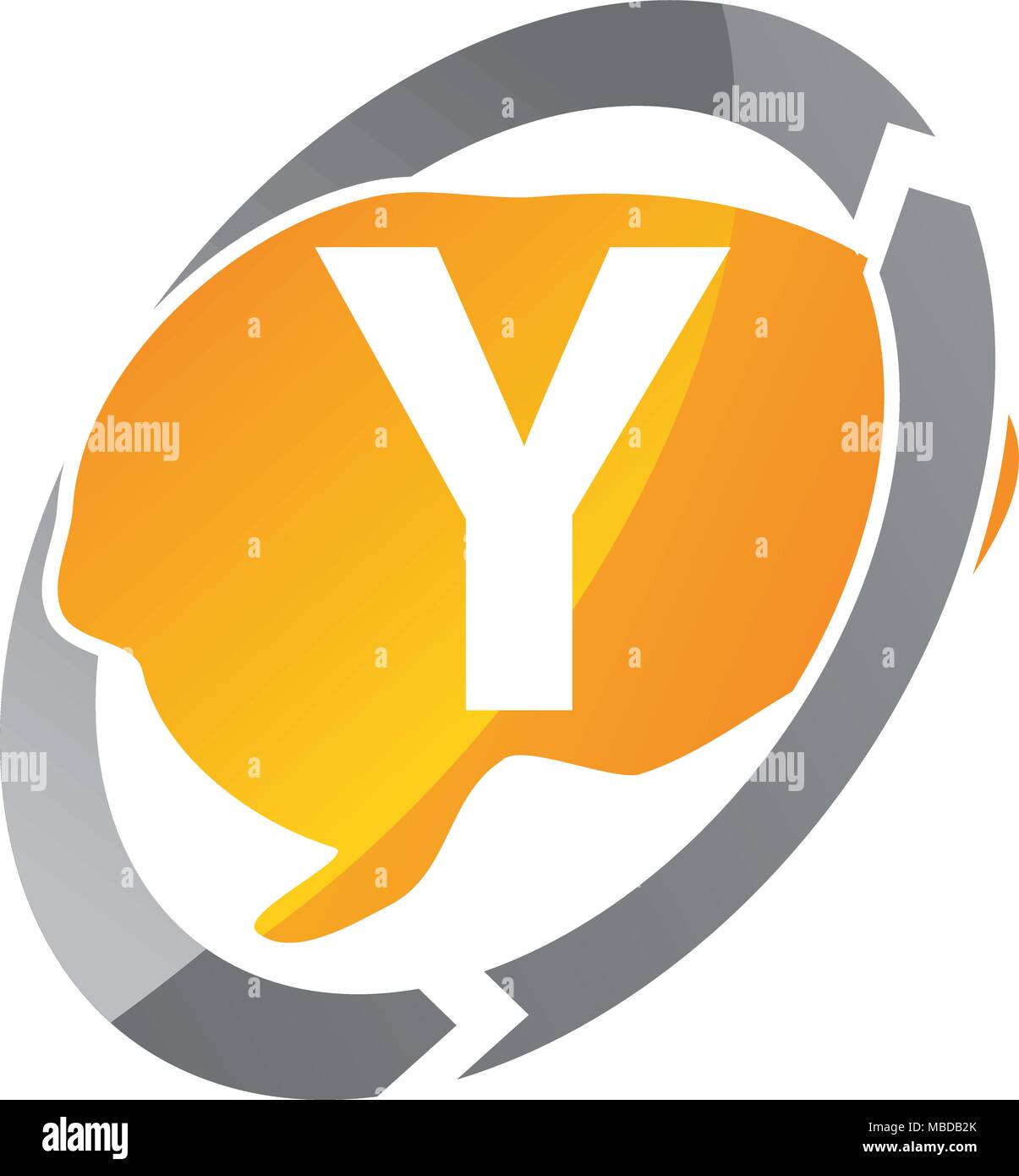 Creative Thinking Letter Y Stock Vector Image & Art - Alamy