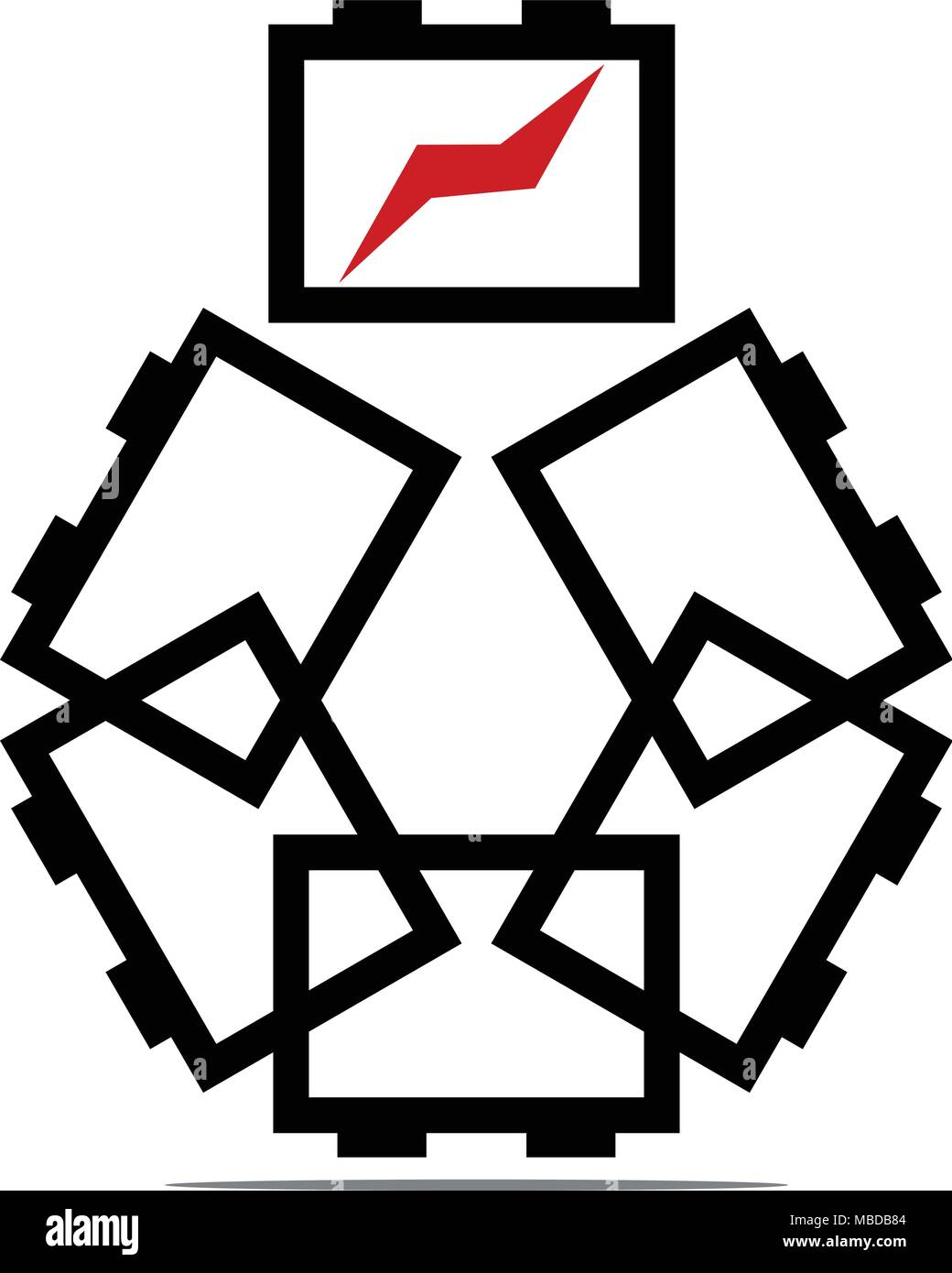 Battery Quality Logo Design Template Vector Stock Vector Image & Art ...