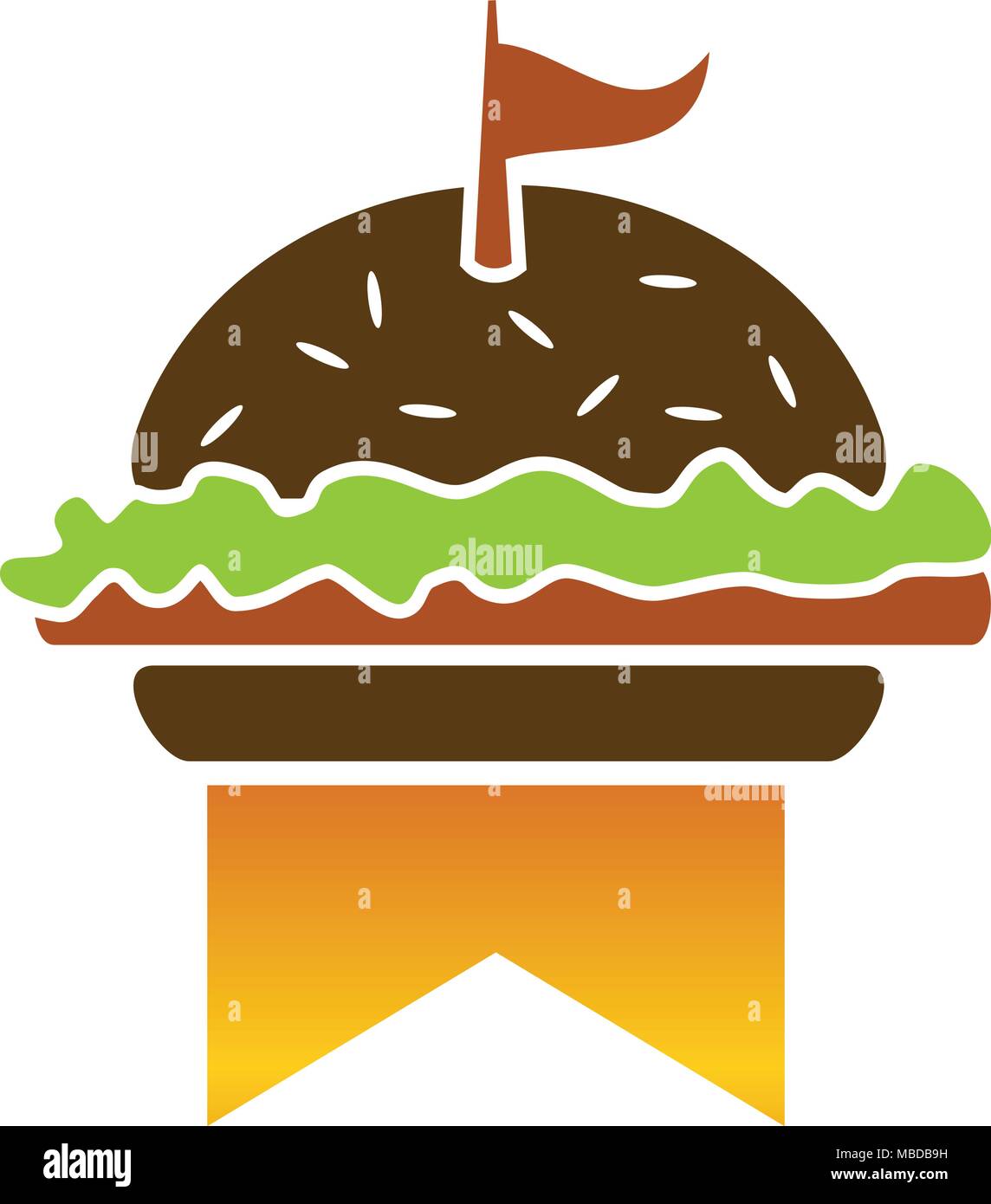 Burger king logo sign Stock Vector Images - Alamy