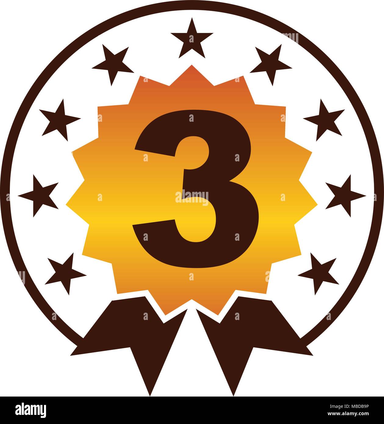 Number 3 restaurant Stock Vector Images - Alamy