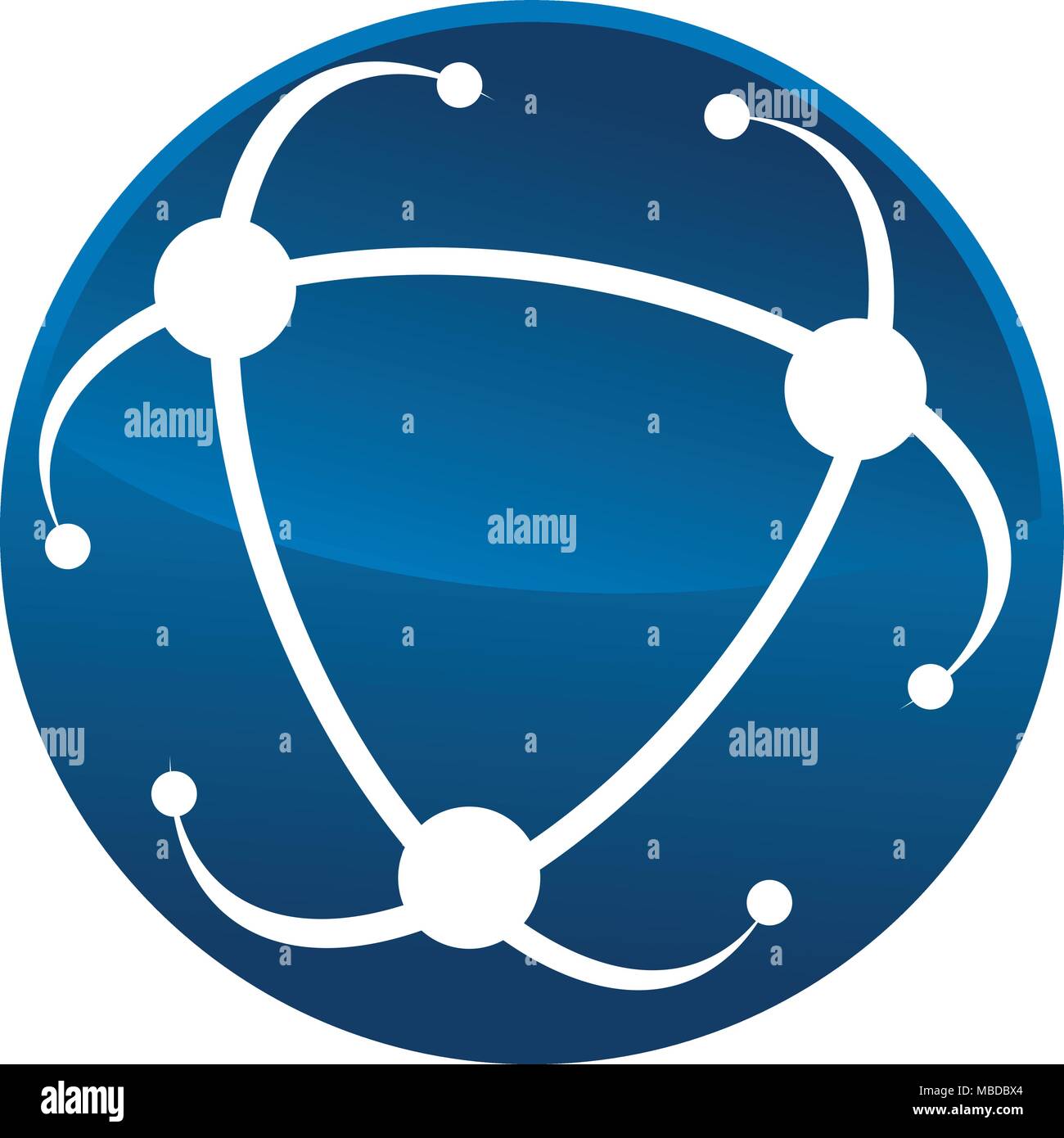 Atom Logo Design Template Vector Stock Vector Image & Art - Alamy