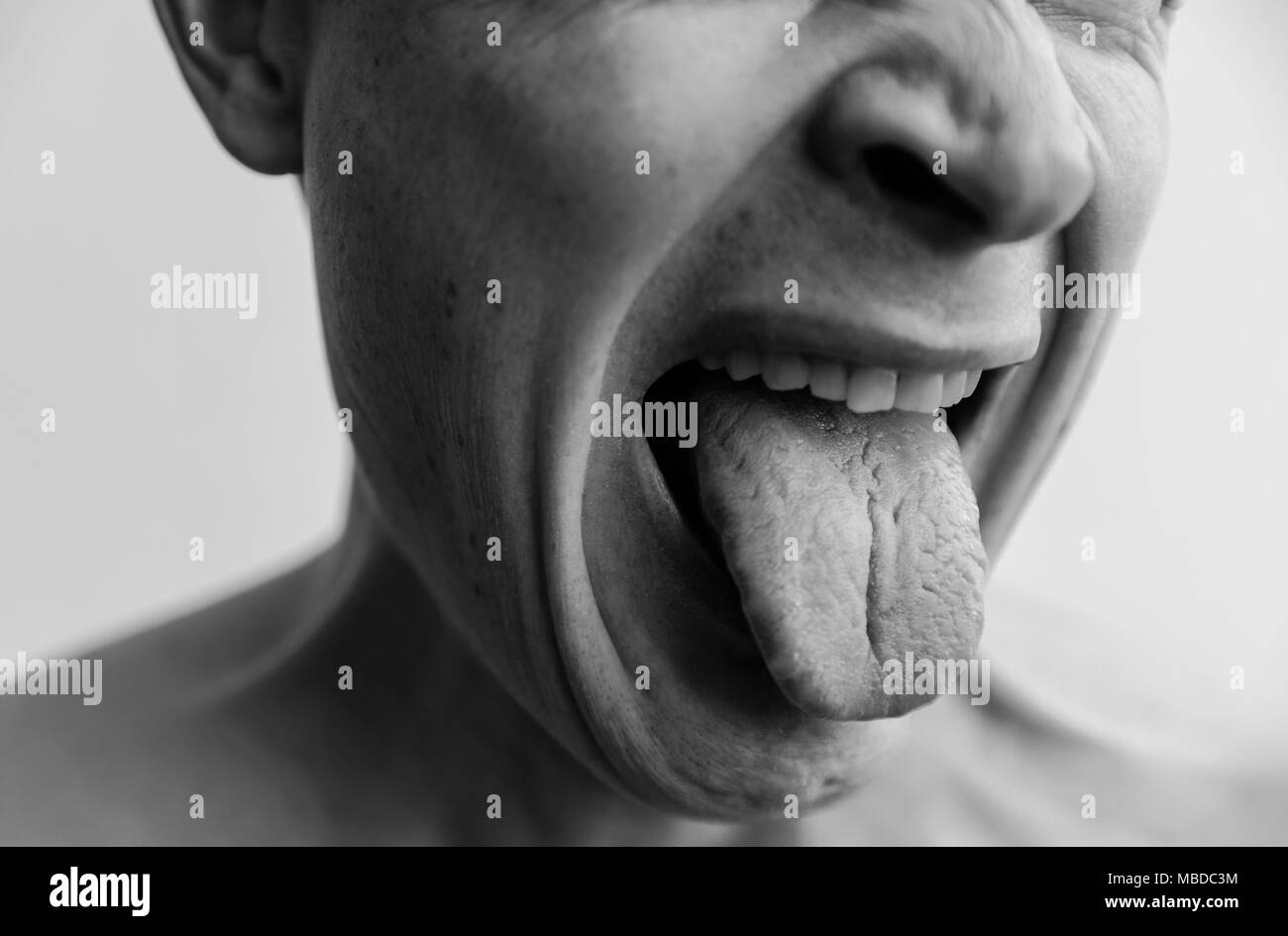 Human Emotions Black and White Stock Photos & Images - Alamy