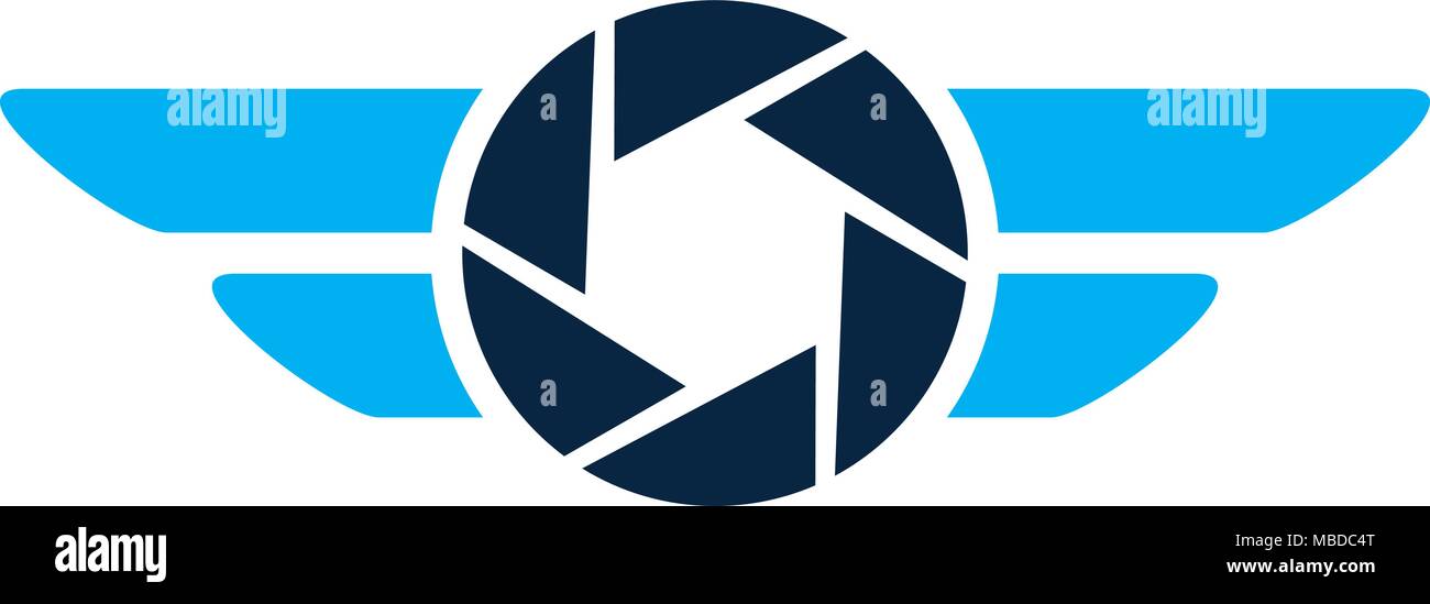 Aero Photography Logo Design Template Vector Stock Vector Image & Art ...