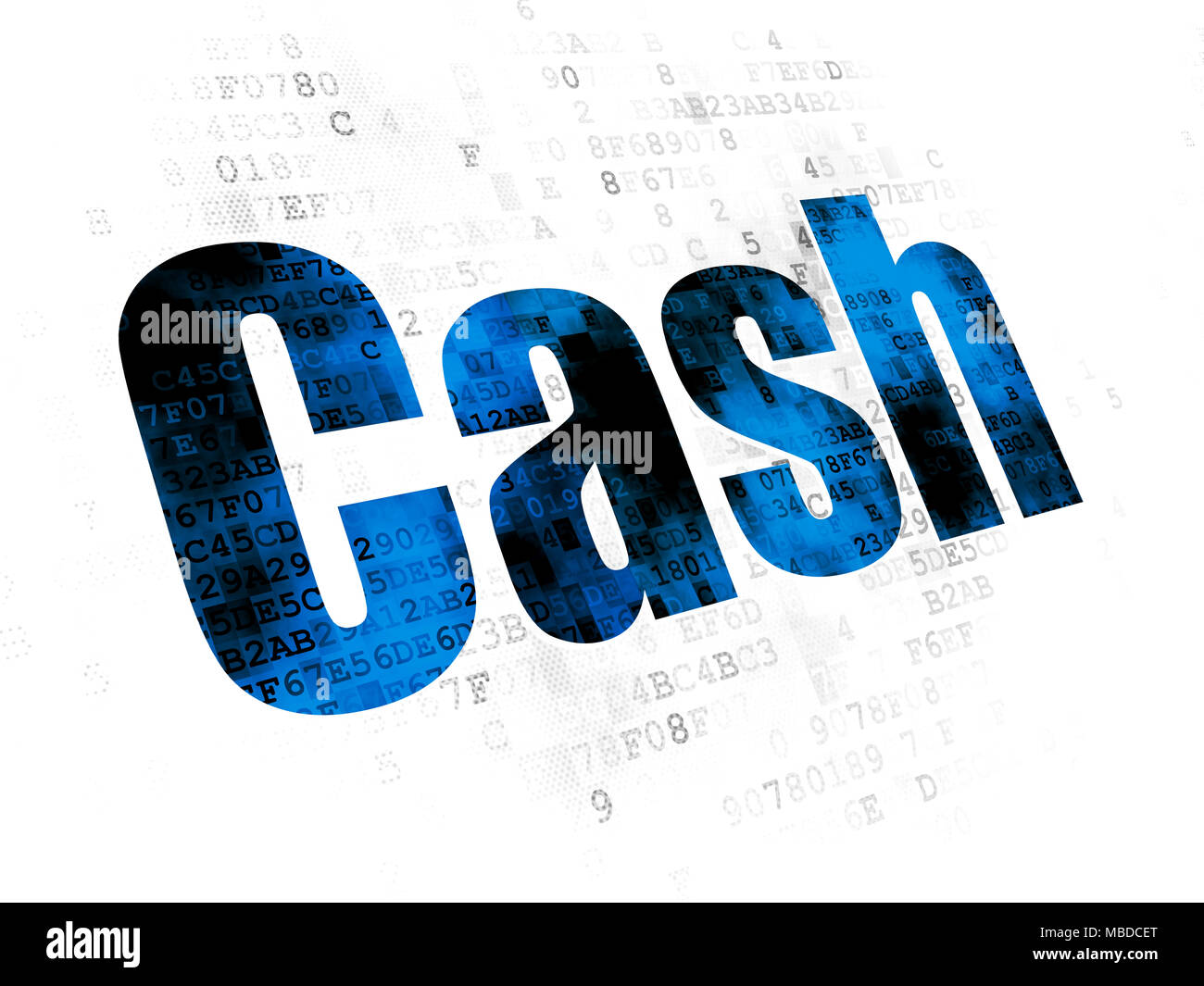 Banking concept cash on Cut Out Stock Images & Pictures - Alamy