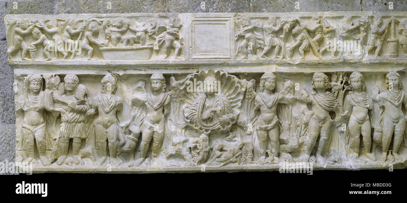Roman sarcophagus 4th century hi-res stock photography and images - Alamy