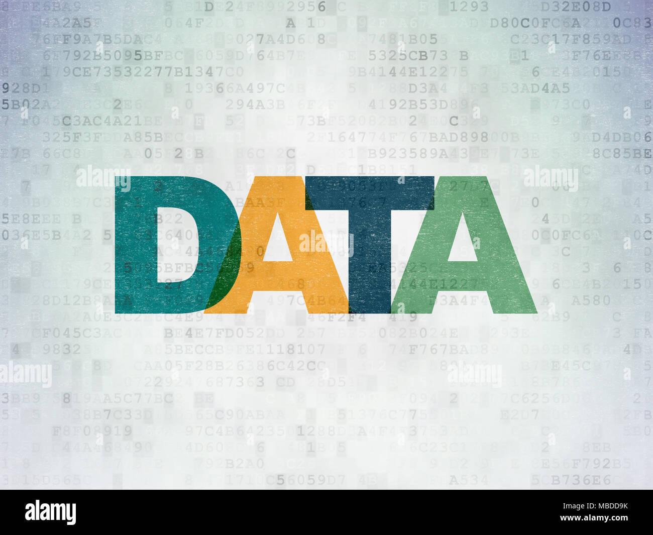 Data concept: Data on Digital Data Paper background Stock Photo - Alamy