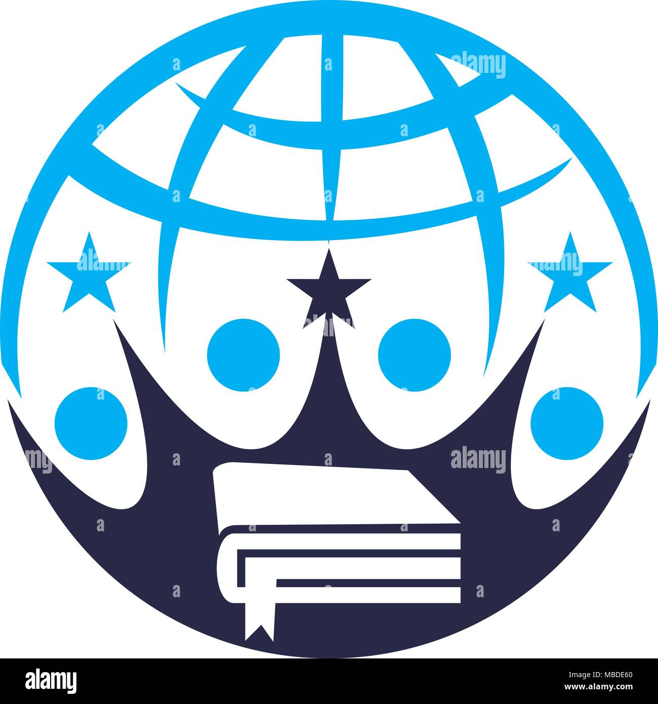 World Education Logo Design Template Vector Stock Vector Image & Art ...