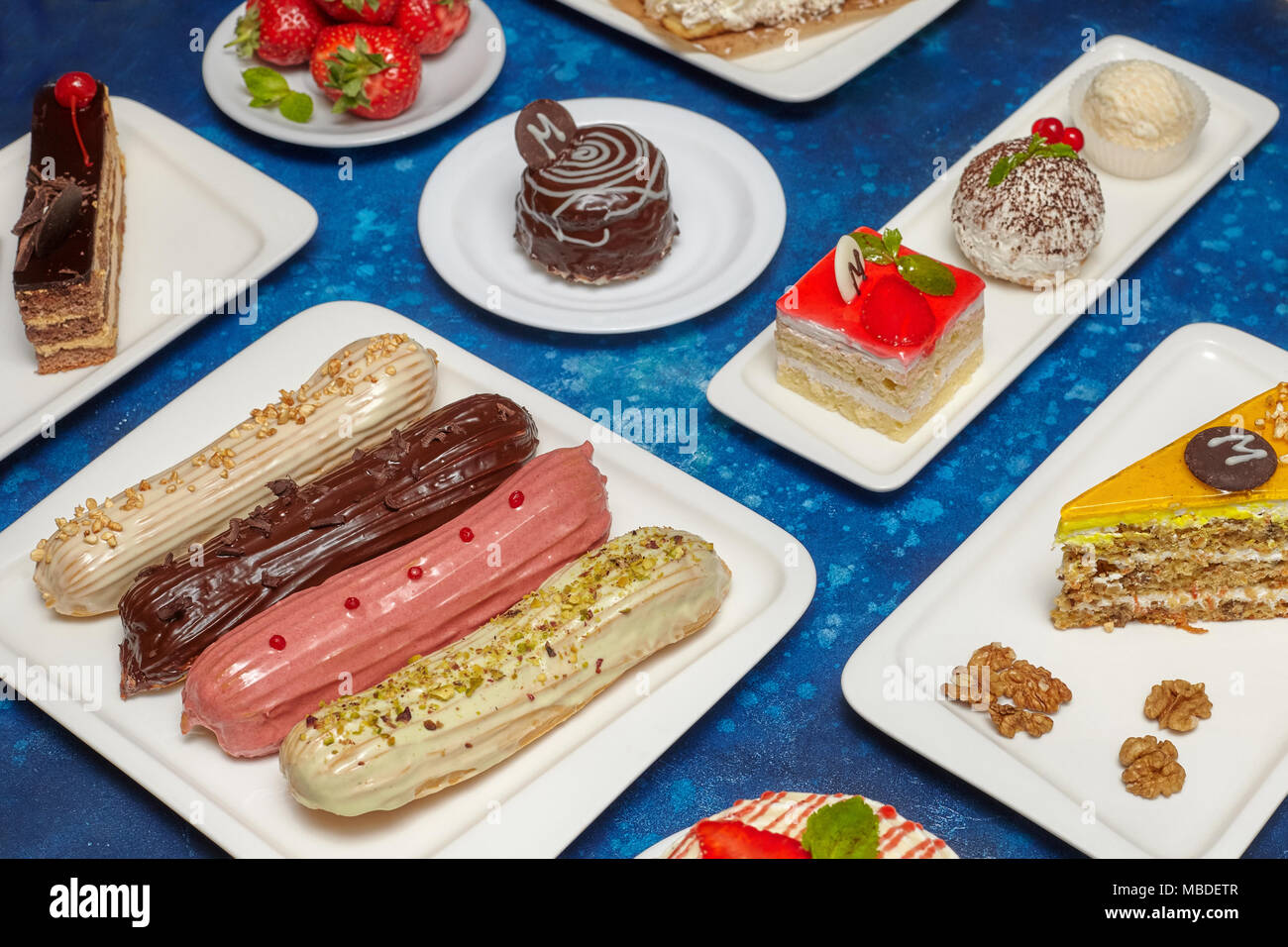 Many cakes hi-res stock photography and images - Alamy