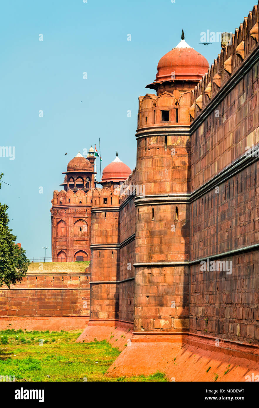 India delhi red fort hi-res stock photography and images - Alamy