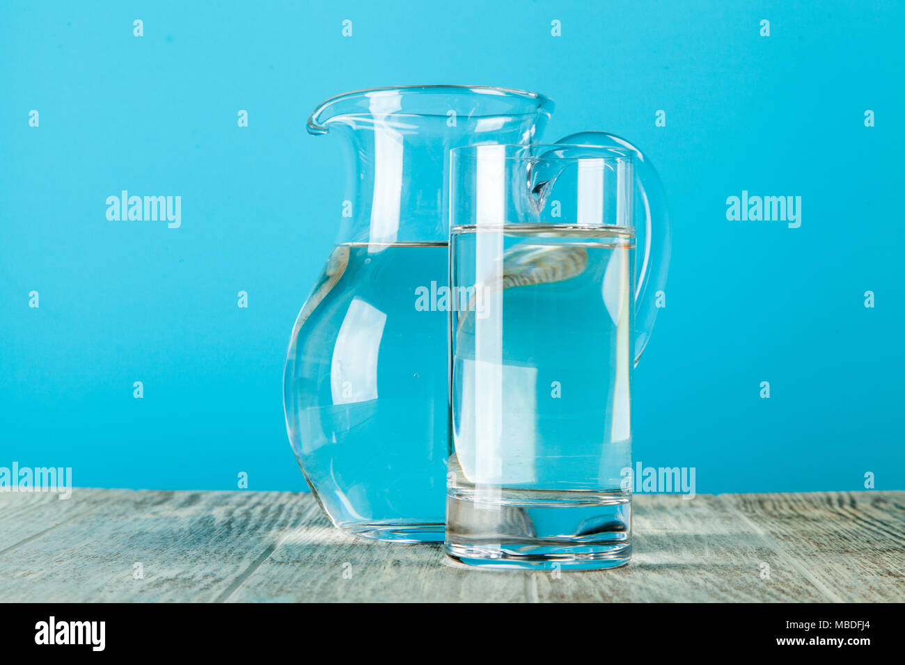 Jar of water Stock Photo - Alamy