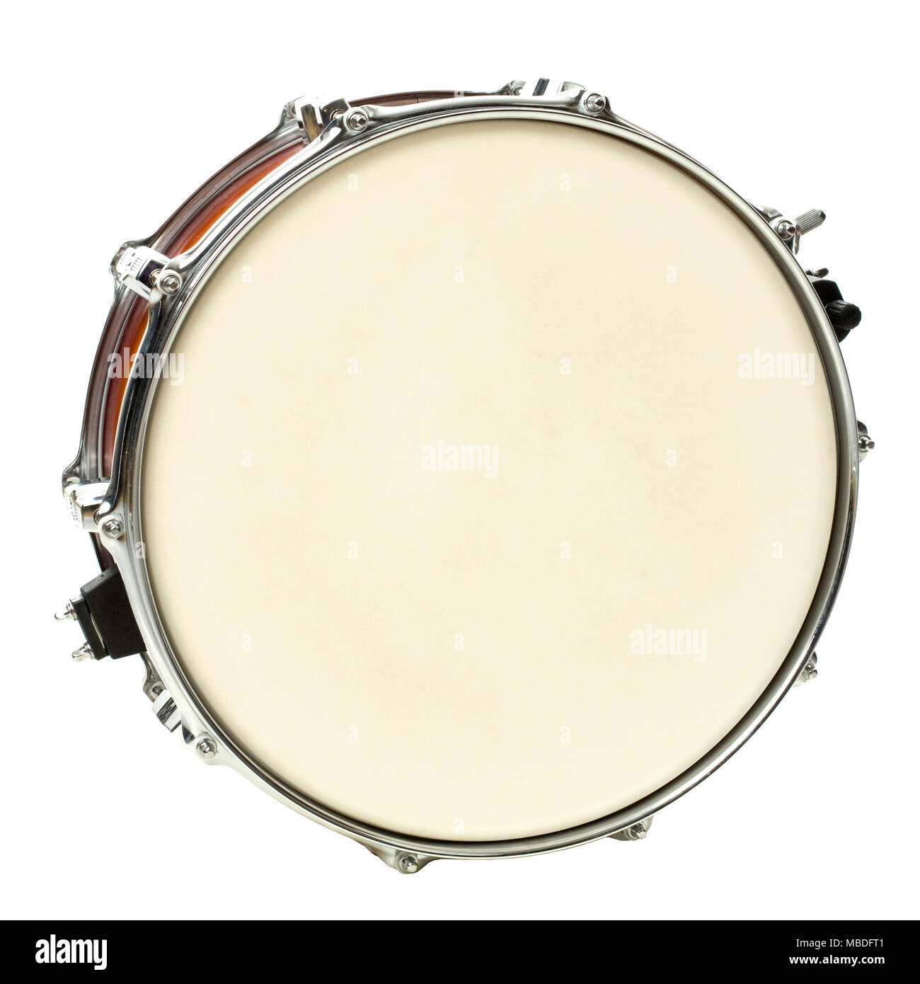 Drum isolated on white Stock Photo - Alamy