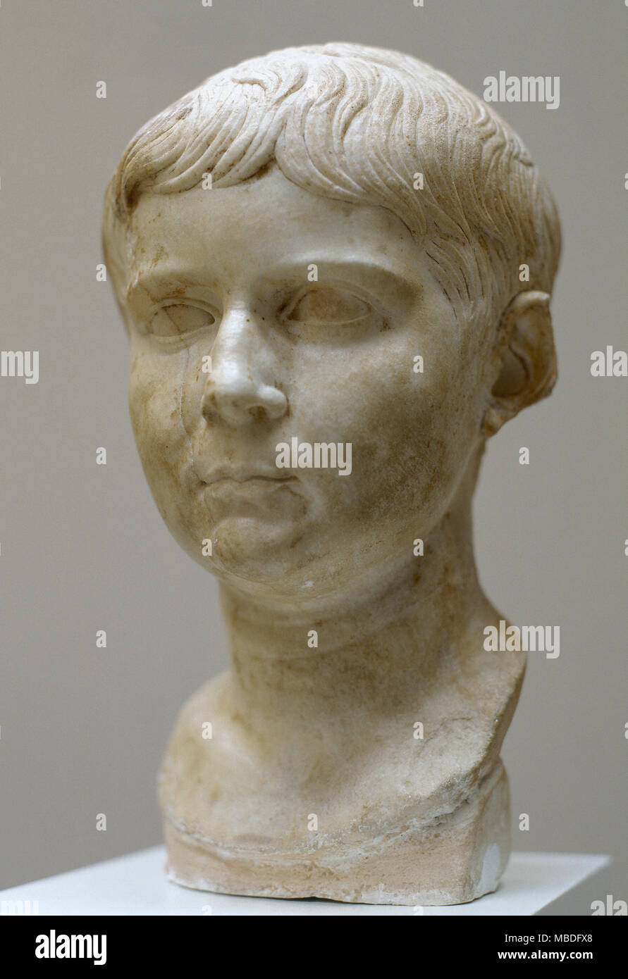 Lucius Caesar (17 BC-2 AD). Roman politician. Member of the Julio ...