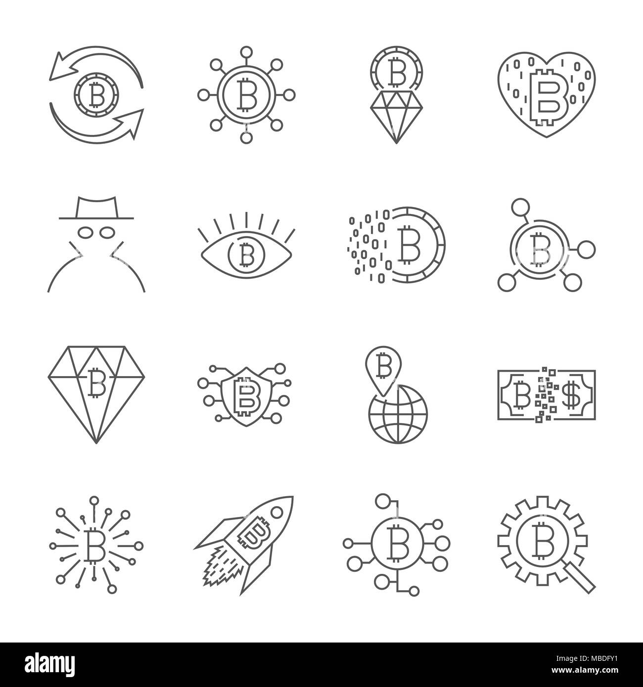 Binary block Stock Vector Images - Alamy