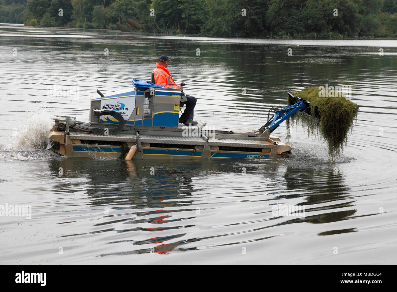 A 3 Truxor amphibious machine for collecting and gathering aquatic ...