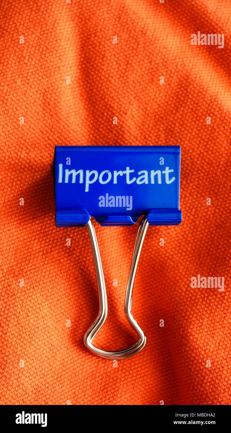 Important concept hi-res stock photography and images - Alamy
