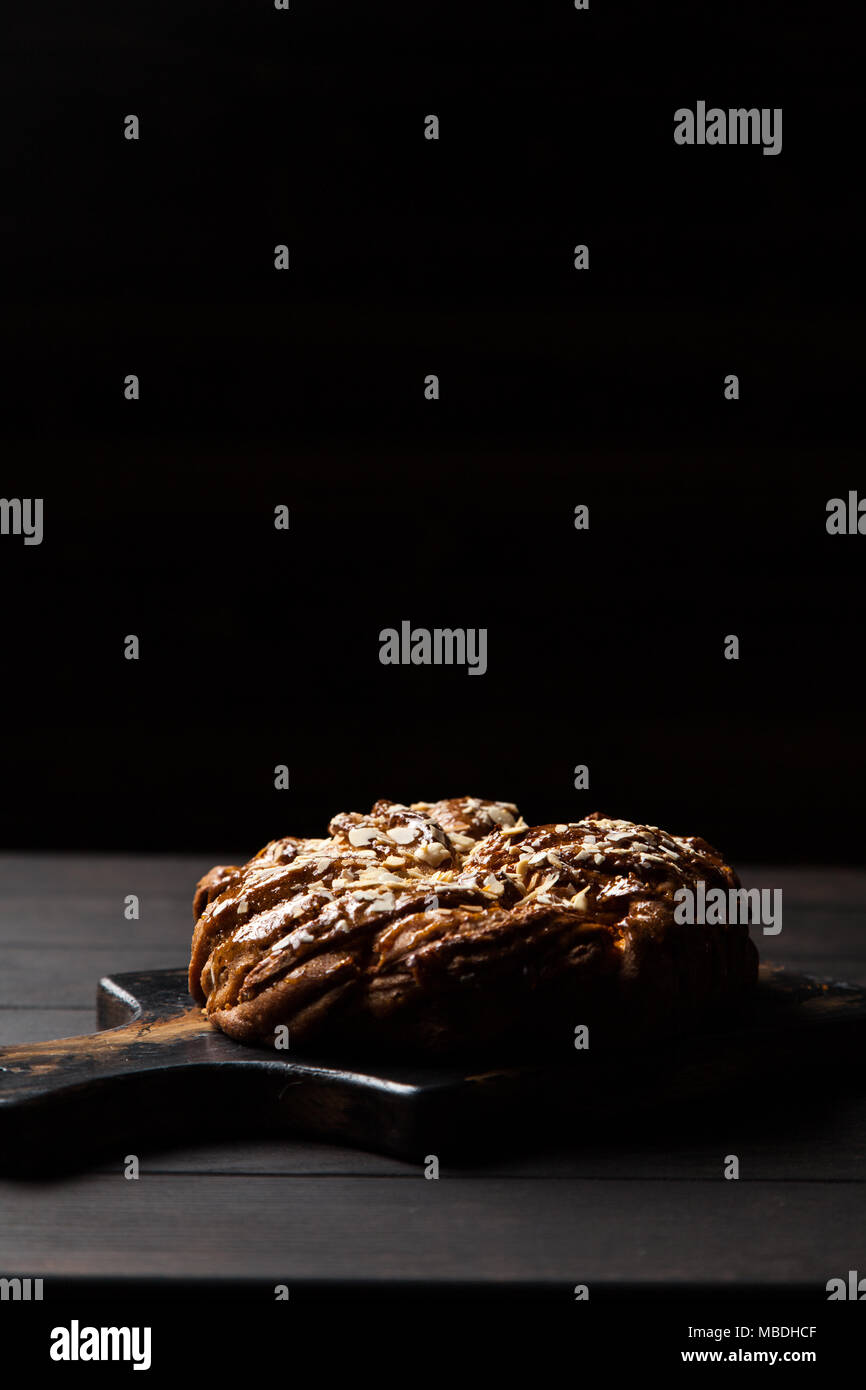 Sweet maple syrup bread Stock Photo - Alamy