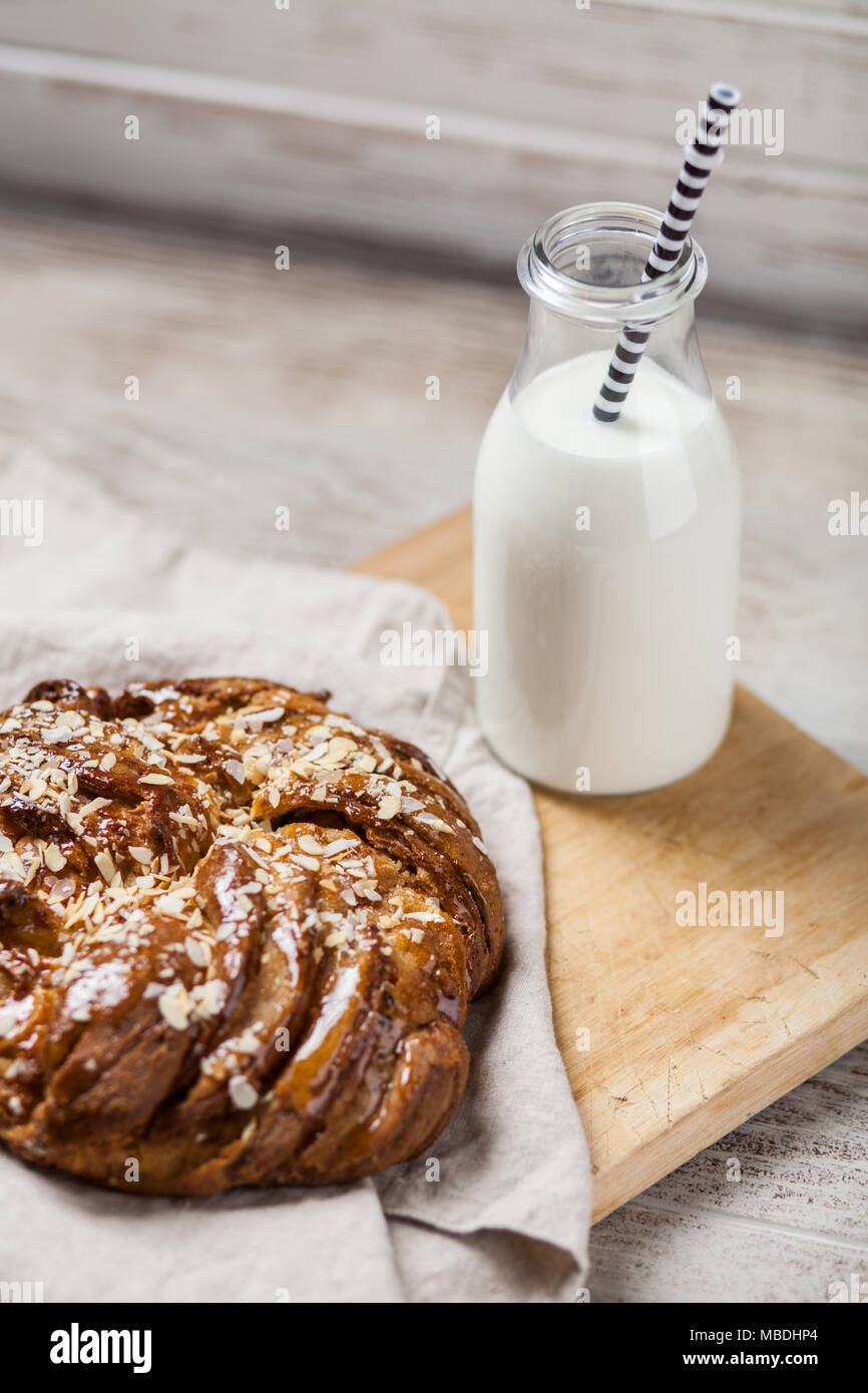 Sweet maple syrup bread Stock Photo - Alamy