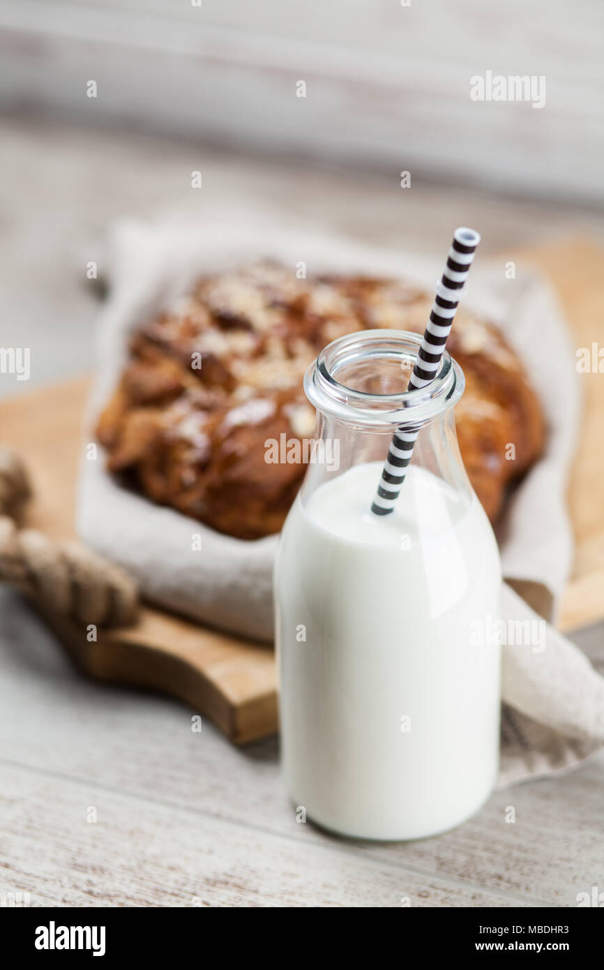 Sweet maple syrup bread Stock Photo - Alamy