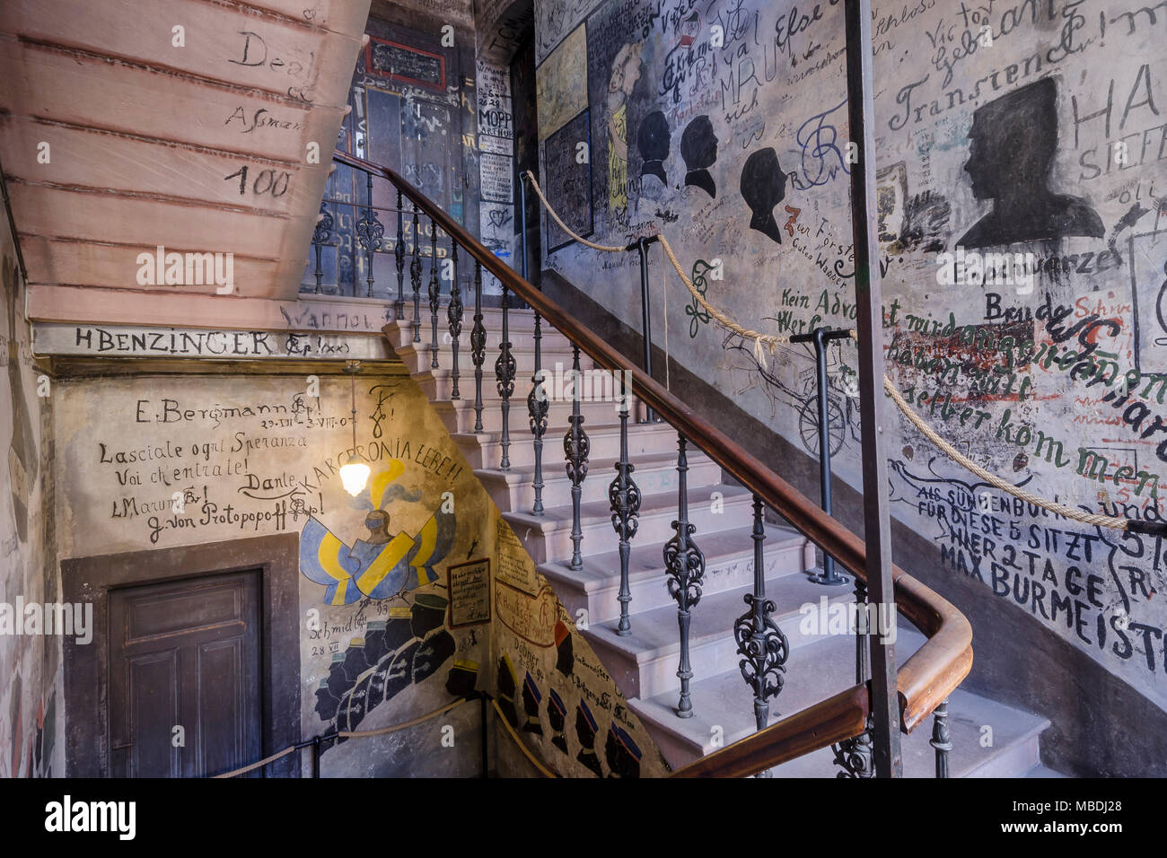 University heidelberg student prison hi-res stock photography and ...