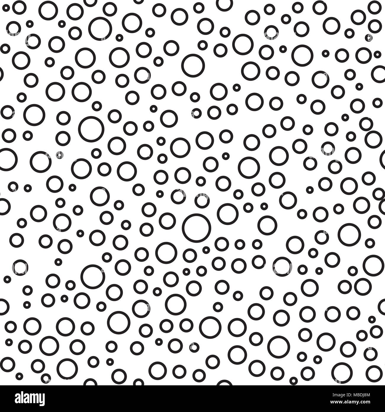 Seamless Vector Background With Random Shapes Stock Vector Image & Art ...