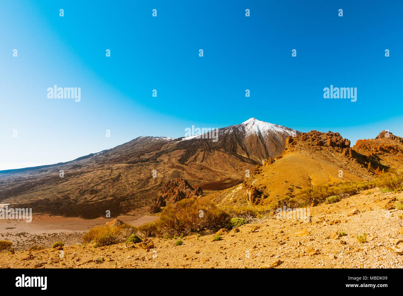 volcano El Teide in Tenerife, Spain Stock Photo - Alamy
