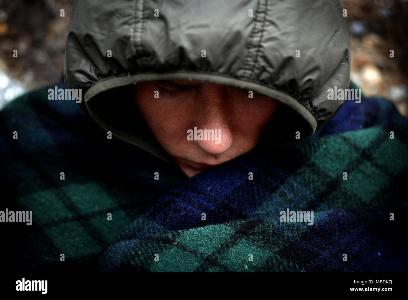 Homeless in Manchester,. England Stock Photo - Alamy