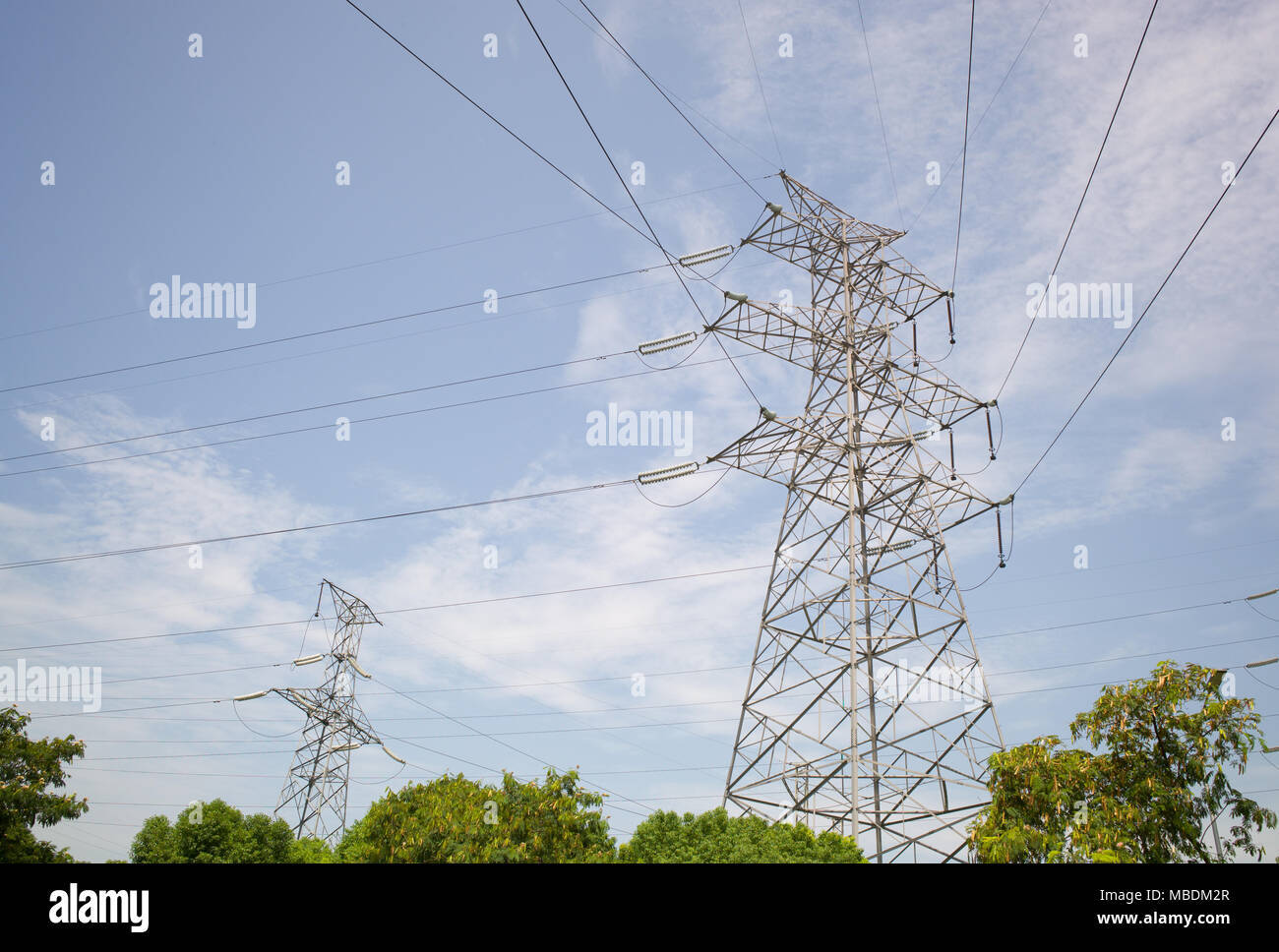 China Power Lines High Resolution Stock Photography and Images - Alamy