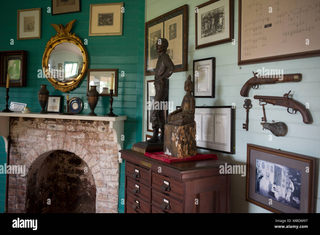Robert louis stevenson museum samoa hi-res stock photography and images ...