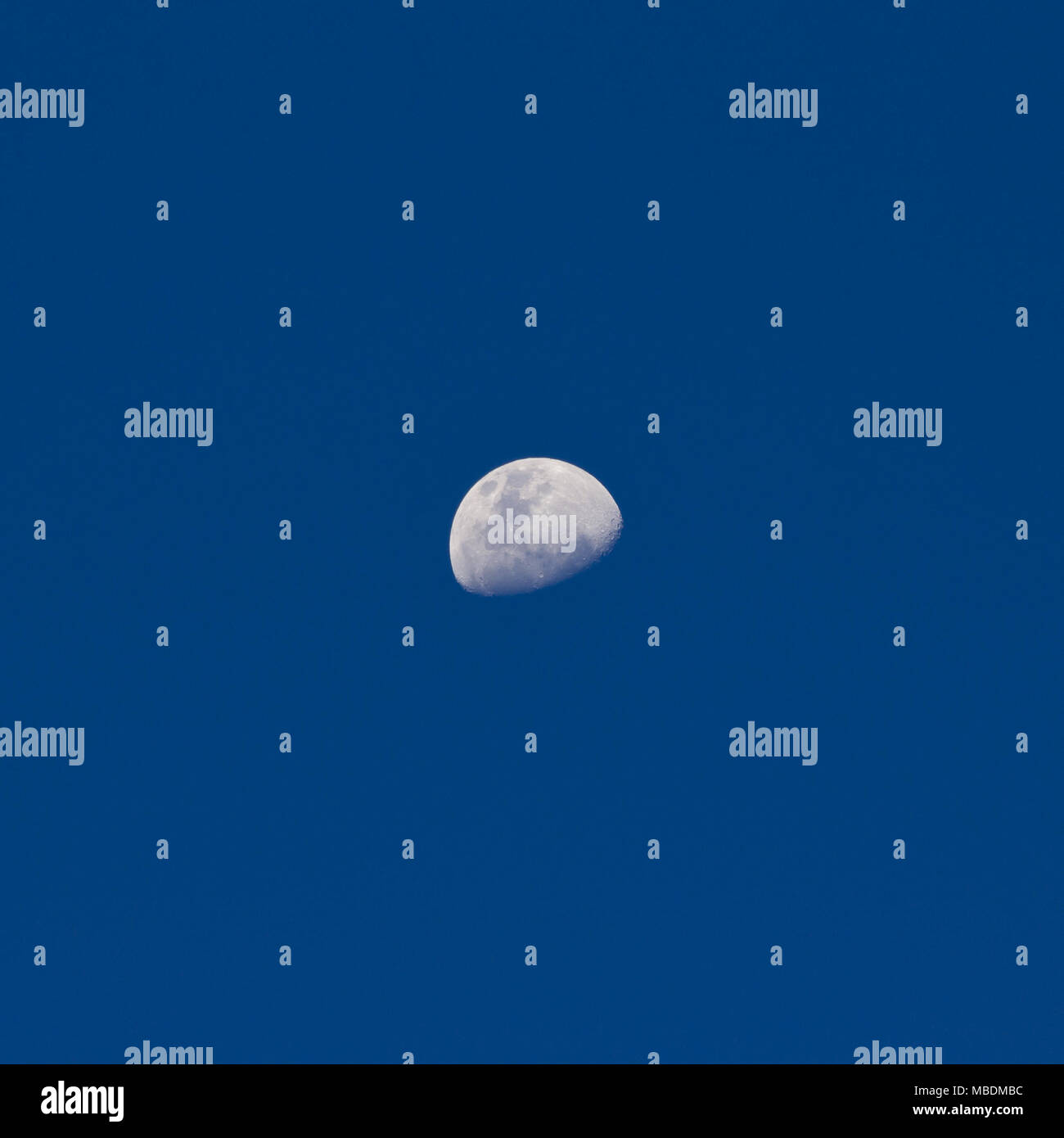 Moon circle blue lake hi-res stock photography and images - Alamy