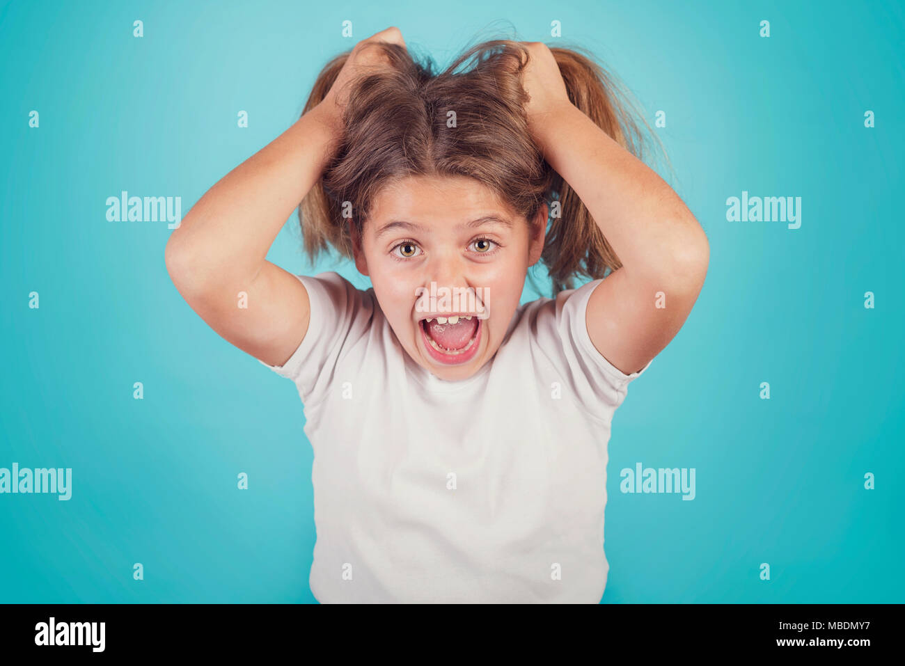 Angry girl hi-res stock photography and images - Alamy