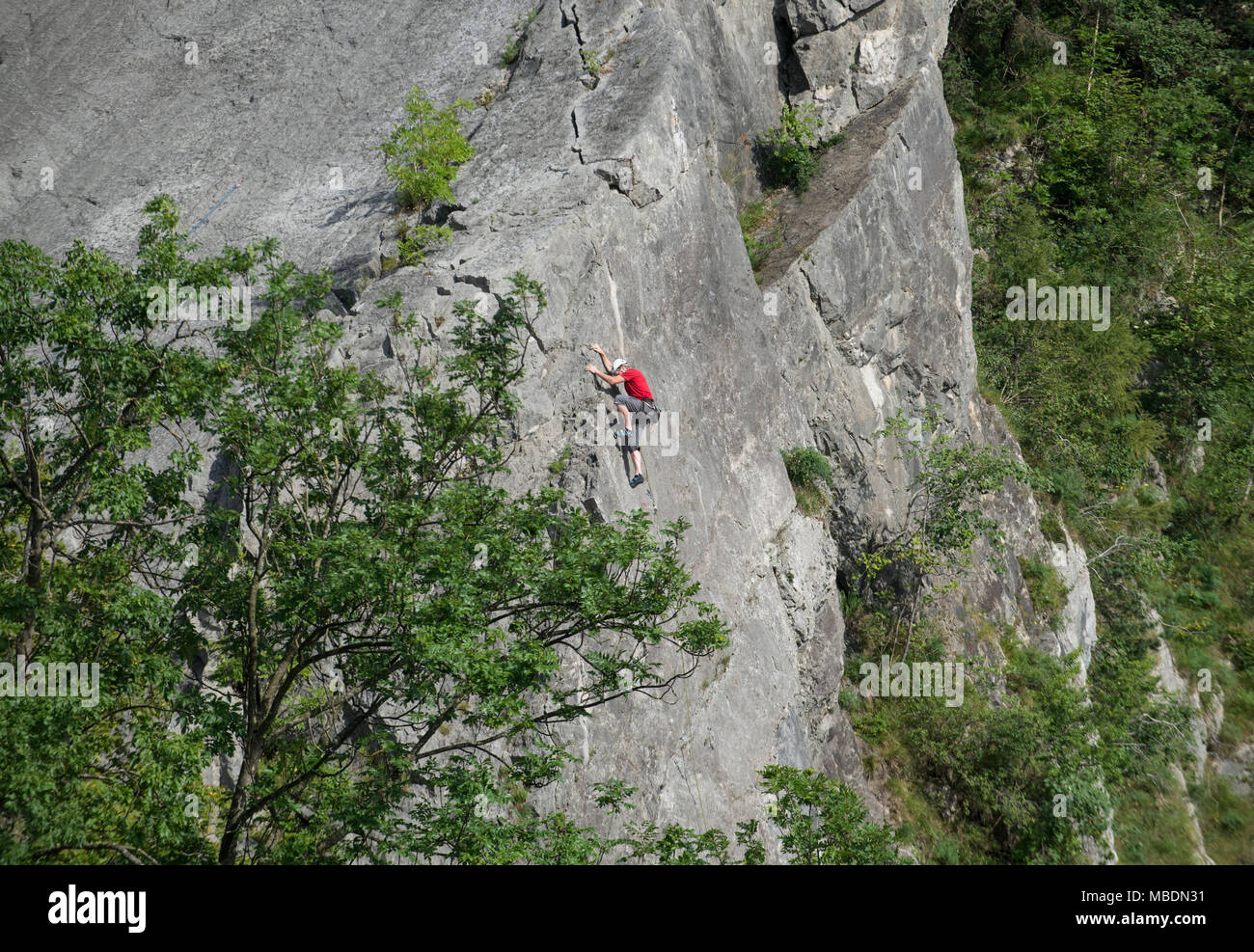 Mountain climbing, Lucerne, , Switzerland. 06,07, 2014. Pic shows ...