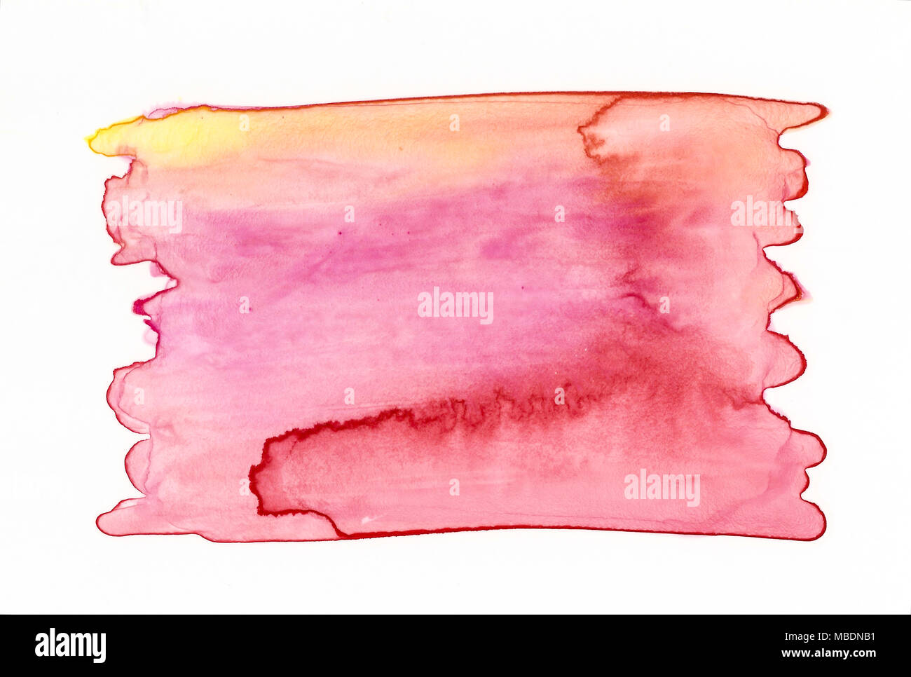 hand drawn watercolor label background Stock Photo - Alamy