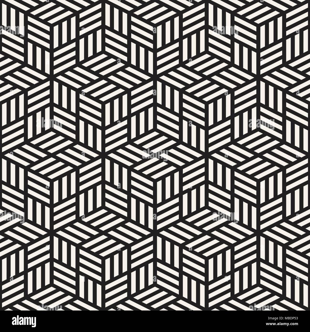 Vector Seamless Abstract Pattern Modern Stylish Lattice Texture Repeating Geometric Background