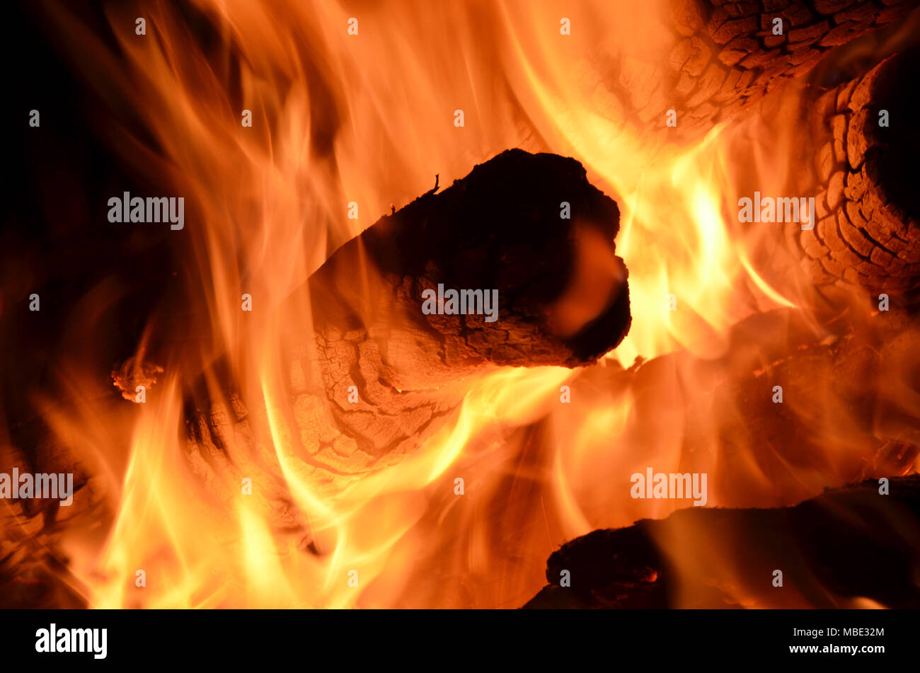 Burning of trees hi-res stock photography and images - Alamy