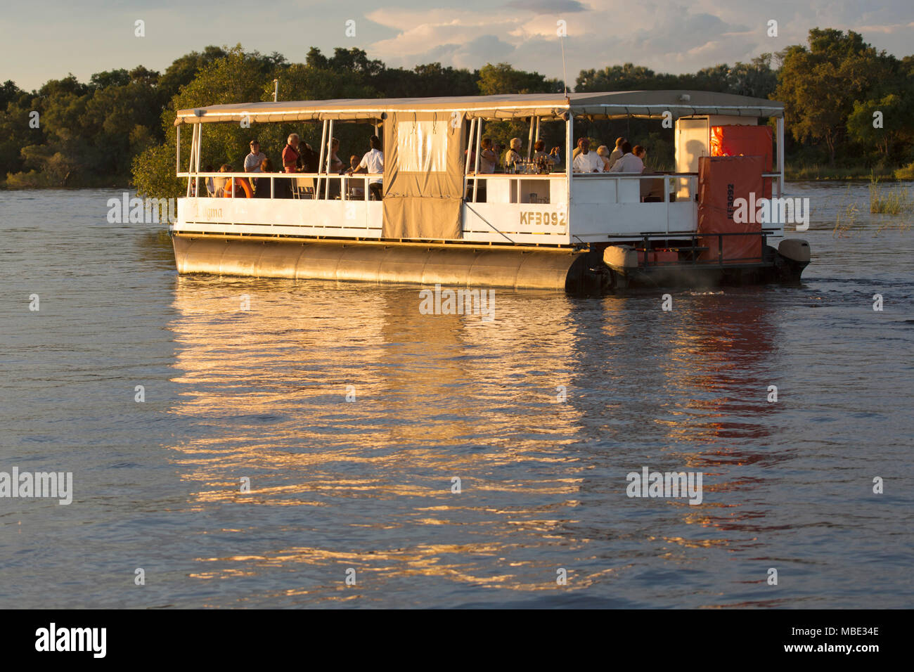 Zambezi river cruise hi-res stock photography and images - Alamy