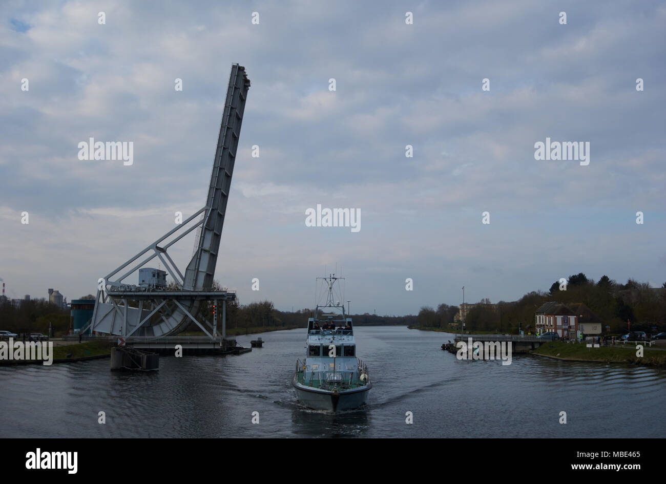 Caen ship canal hi-res stock photography and images - Alamy