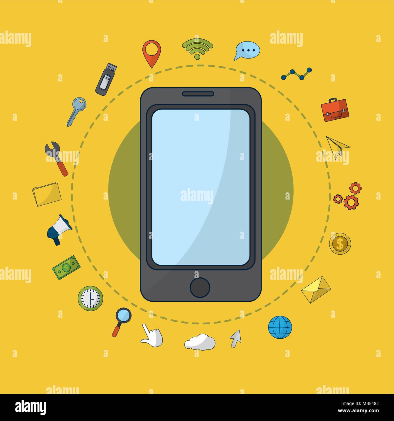 Digital tools symbols hi-res stock photography and images - Alamy
