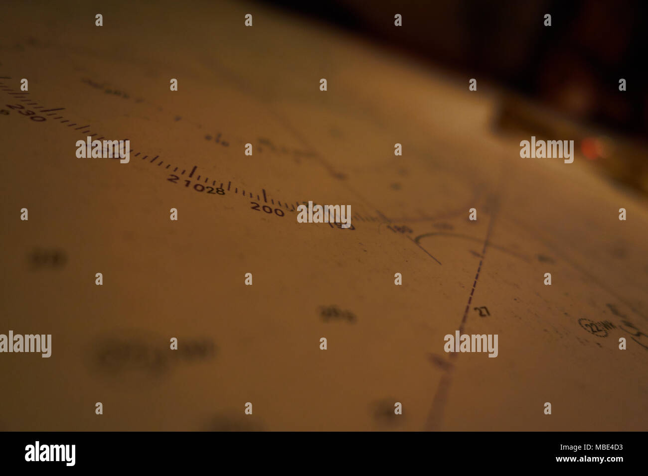 Nautical chart charts hi-res stock photography and images - Alamy