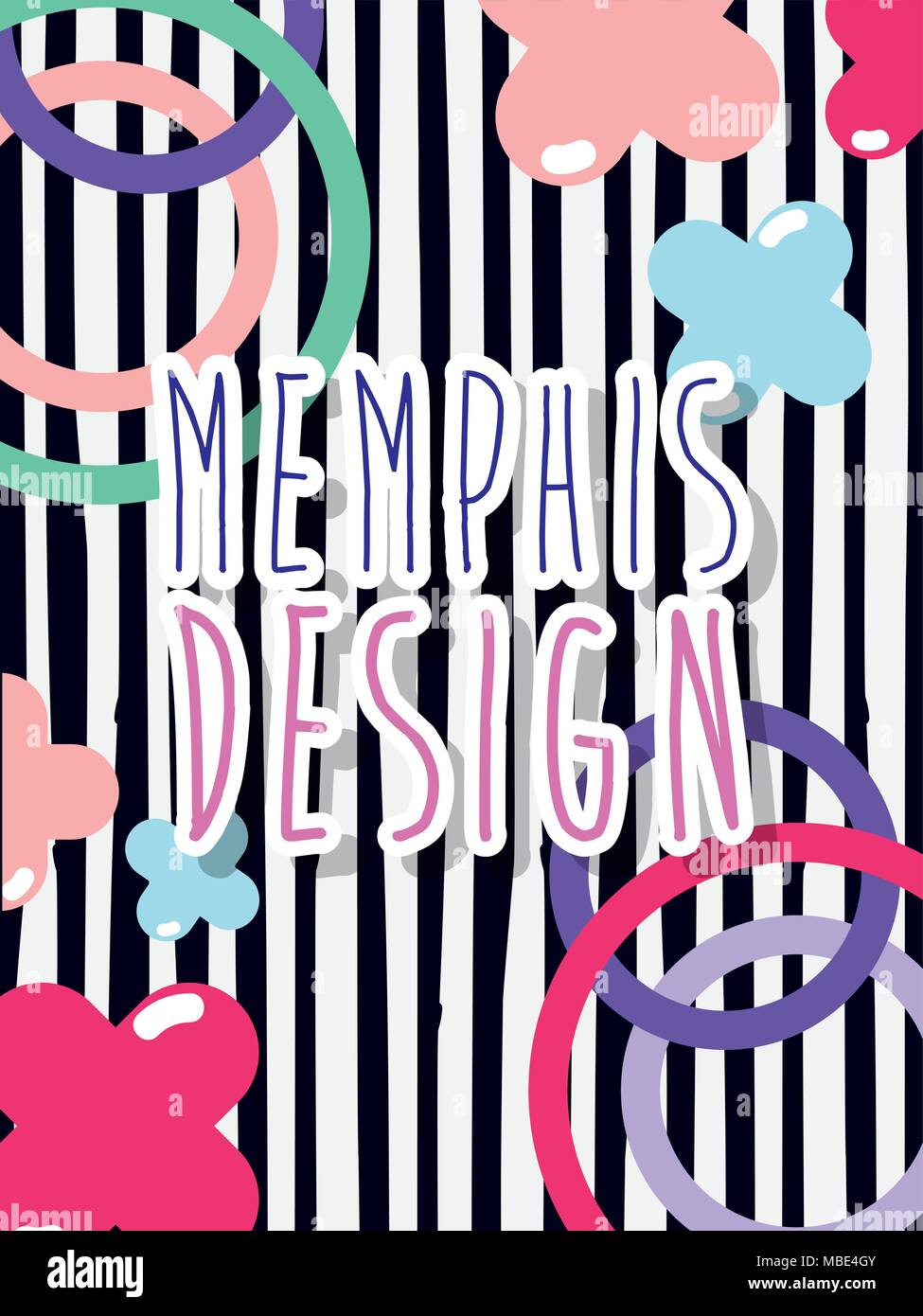 Memphis colorful background design Stock Vector Image & Art - Alamy