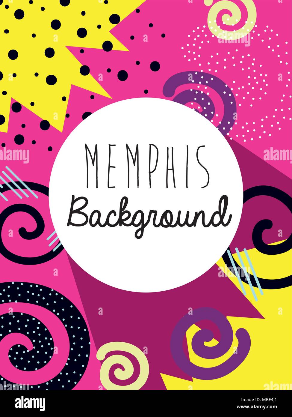 Memphis colorful background design Stock Vector Image & Art - Alamy