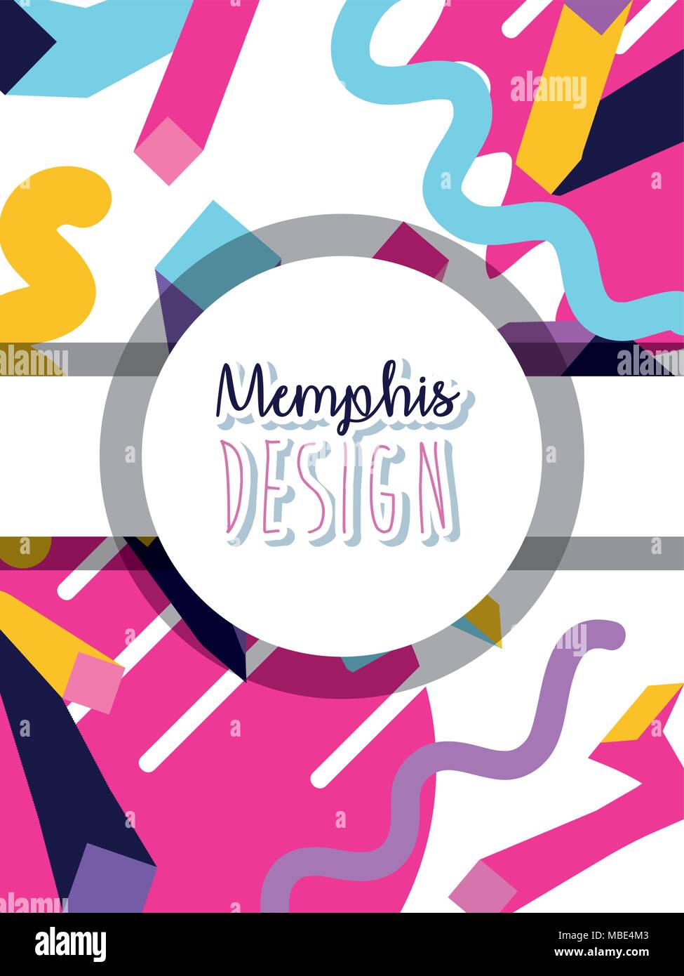 Memphis colorful background design Stock Vector Image & Art - Alamy