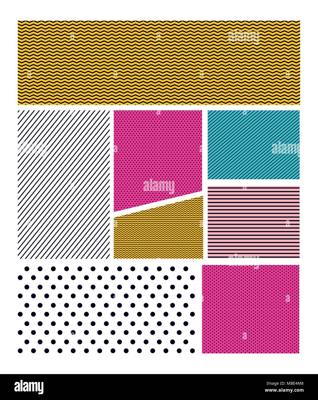 Brochure design triangles template Cut Out Stock Images & Pictures - Alamy