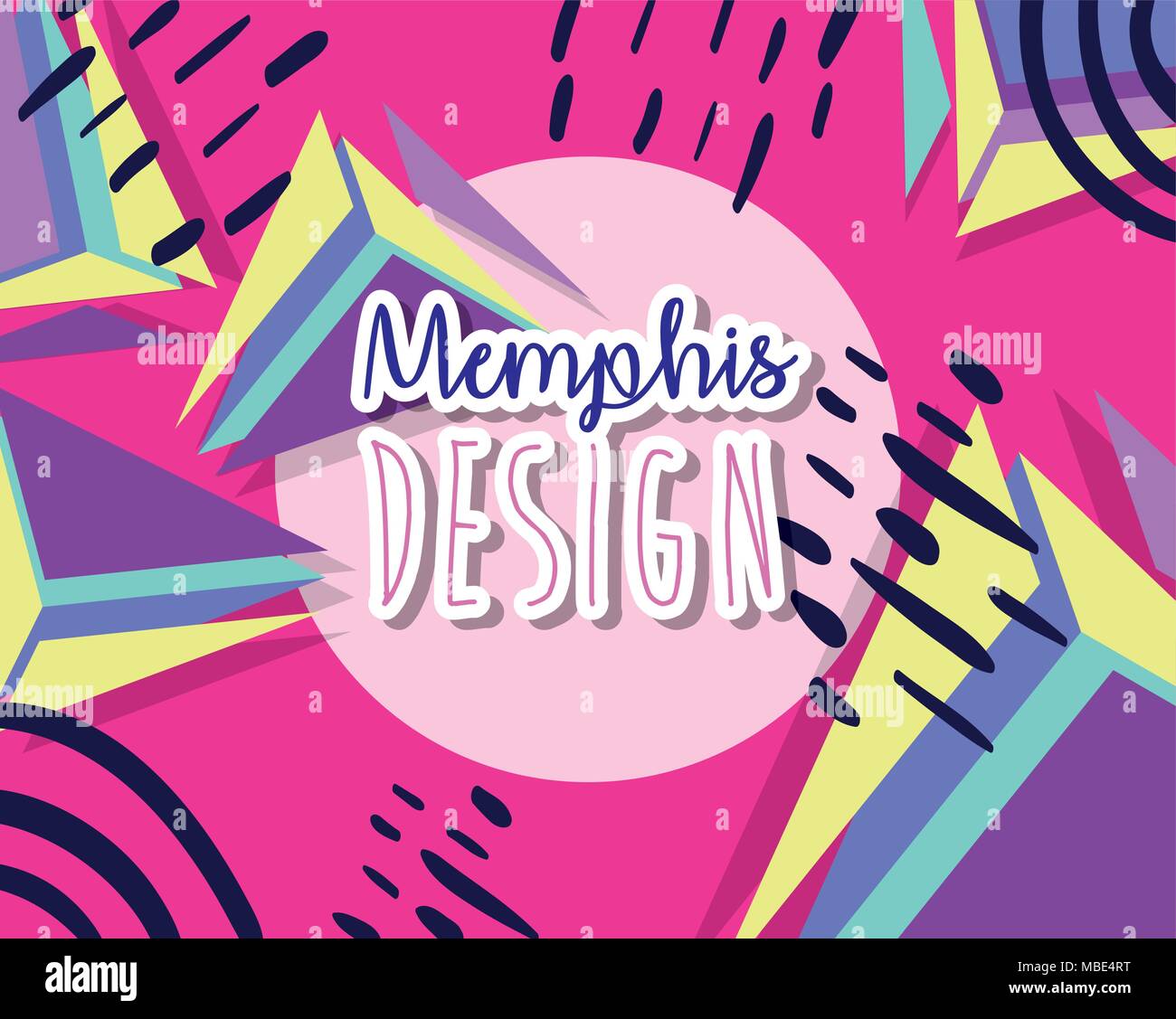 Memphis colorful background design Stock Vector Image & Art - Alamy