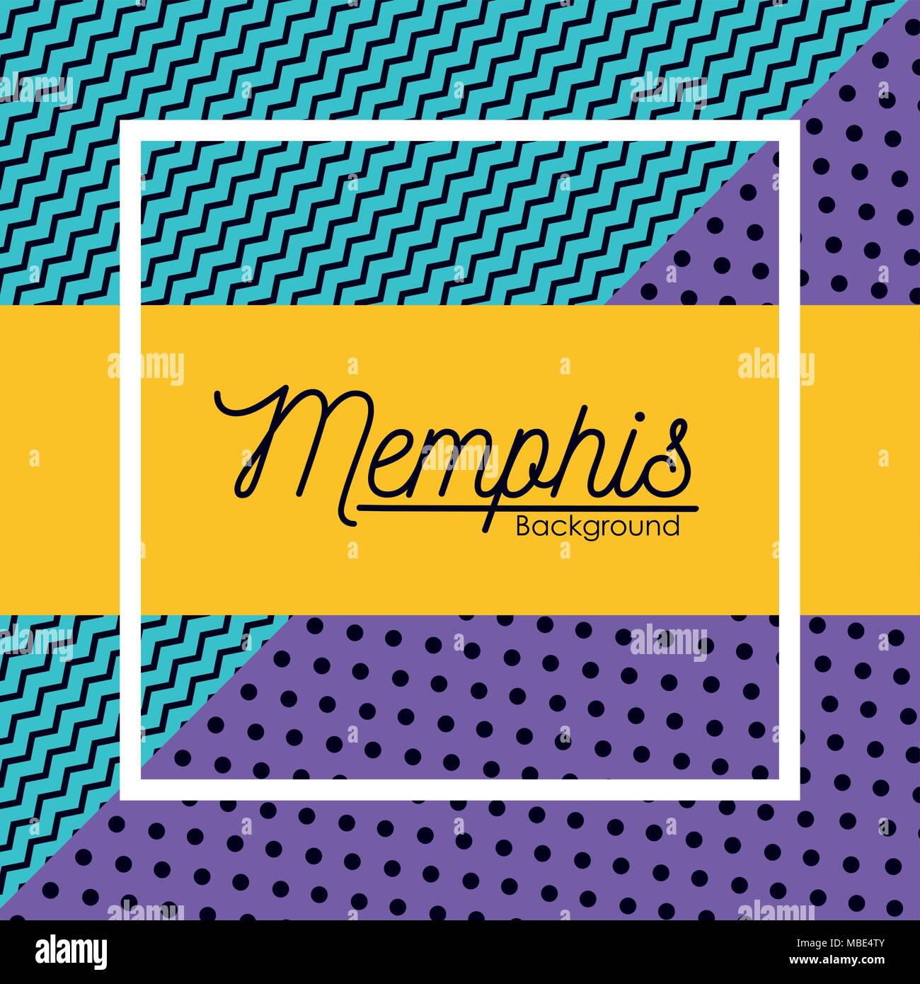 Memphis colorful background design Stock Vector Image & Art - Alamy