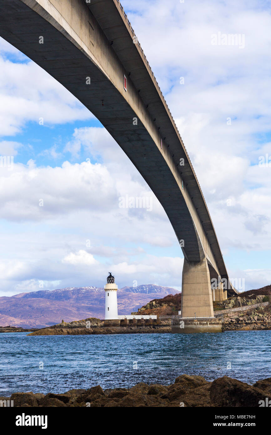 Skye Bridge over Loch Alsh connecting mainland Highland Scotland with ...