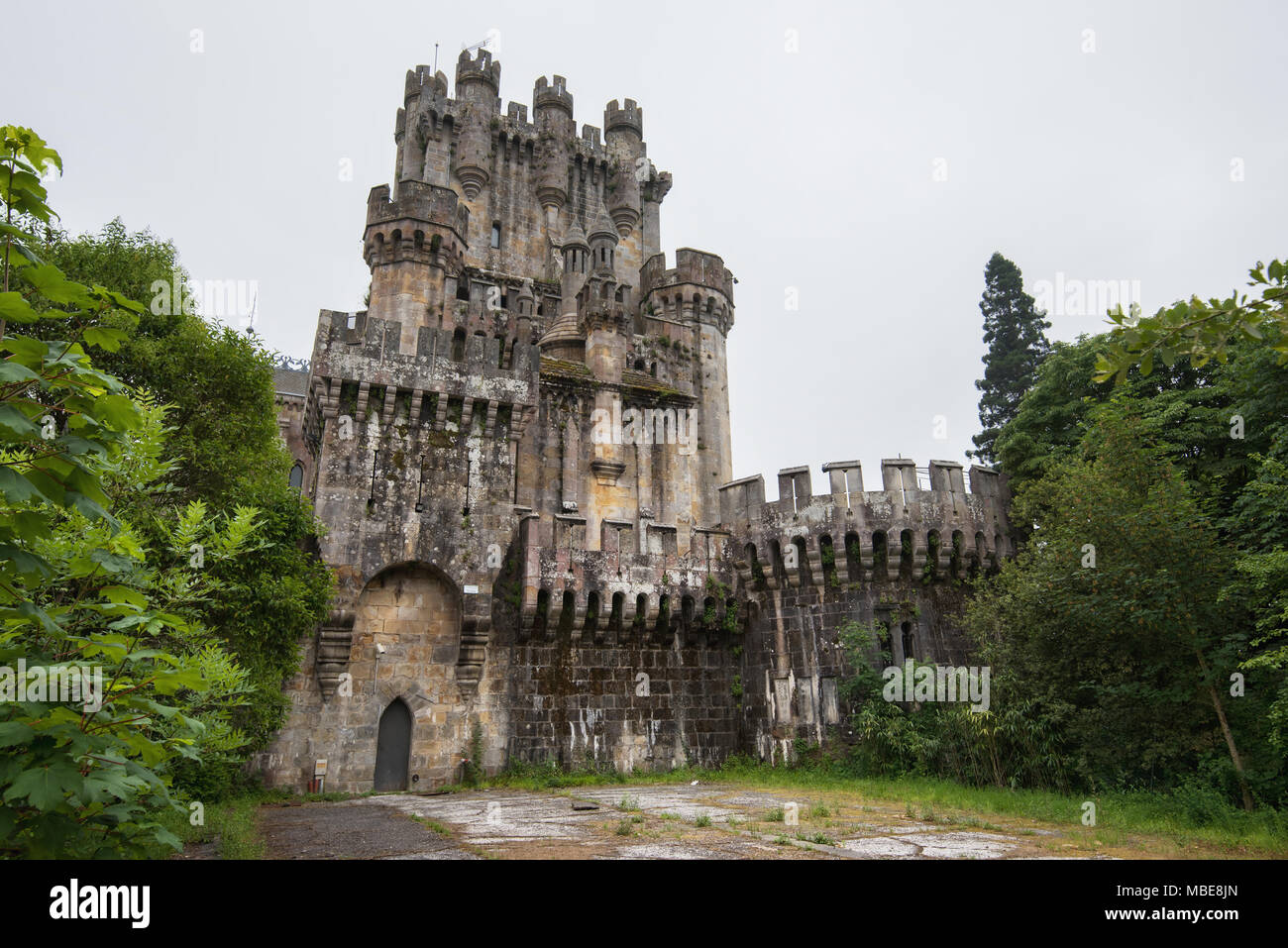 Butron Castle, Basque Country, Spain Stock Photo - Alamy