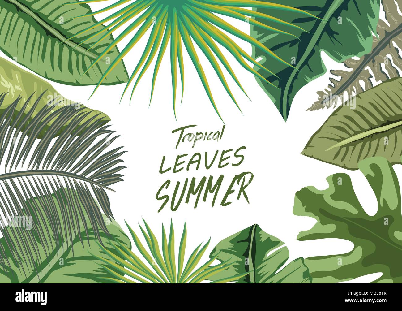 Plants background Stock Vector Images - Alamy