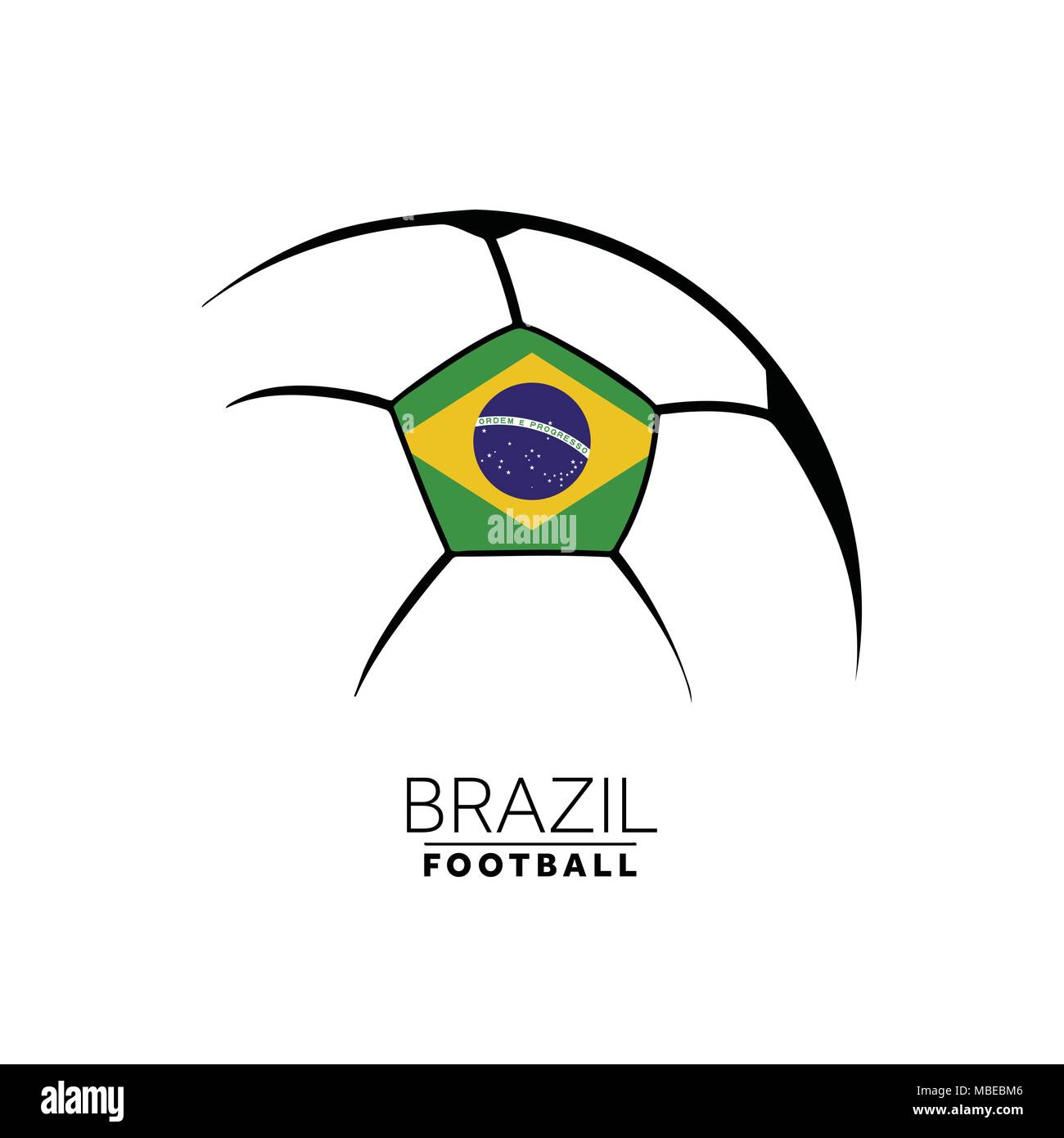 Brazilian football club Stock Vector Images - Alamy