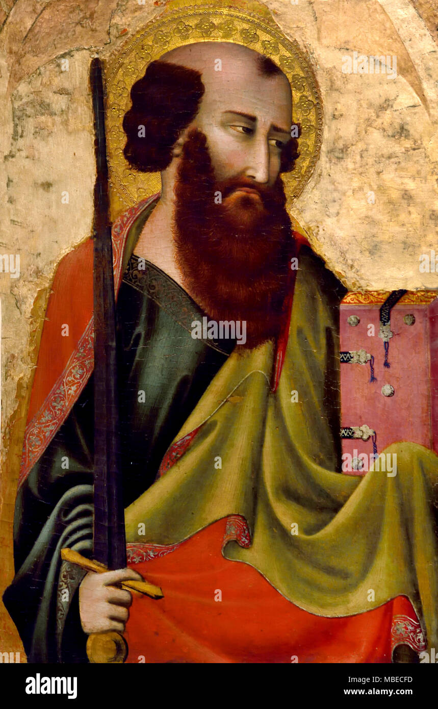 Polyptych Zucchetti by Francesco Traini (Traino) was an Italian painter ...